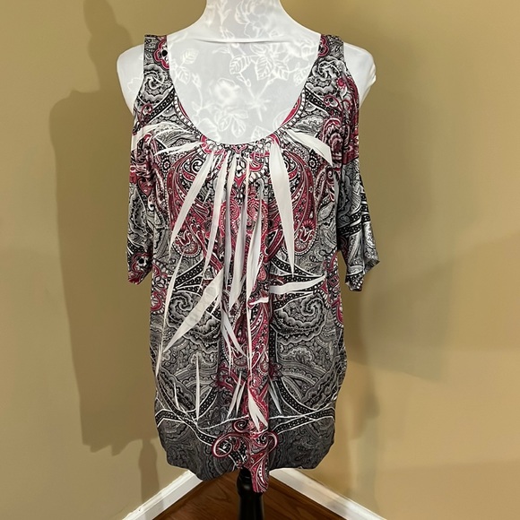 Unity World Wear | Tops | Off The Shoulder Tie Dye Embellished ...